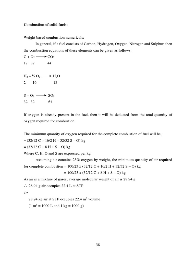 Fuels Combustion PDF | PDF | Combustion | Atmosphere Of Earth