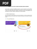 Tutorial - Subir Tareas A Classroom | PDF