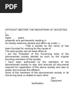 Draft AGM Notice Format in Word | PDF | Government | Business