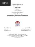 Online Examination - Project Report - Documentation Only | PDF | Web Server | Internet & Web