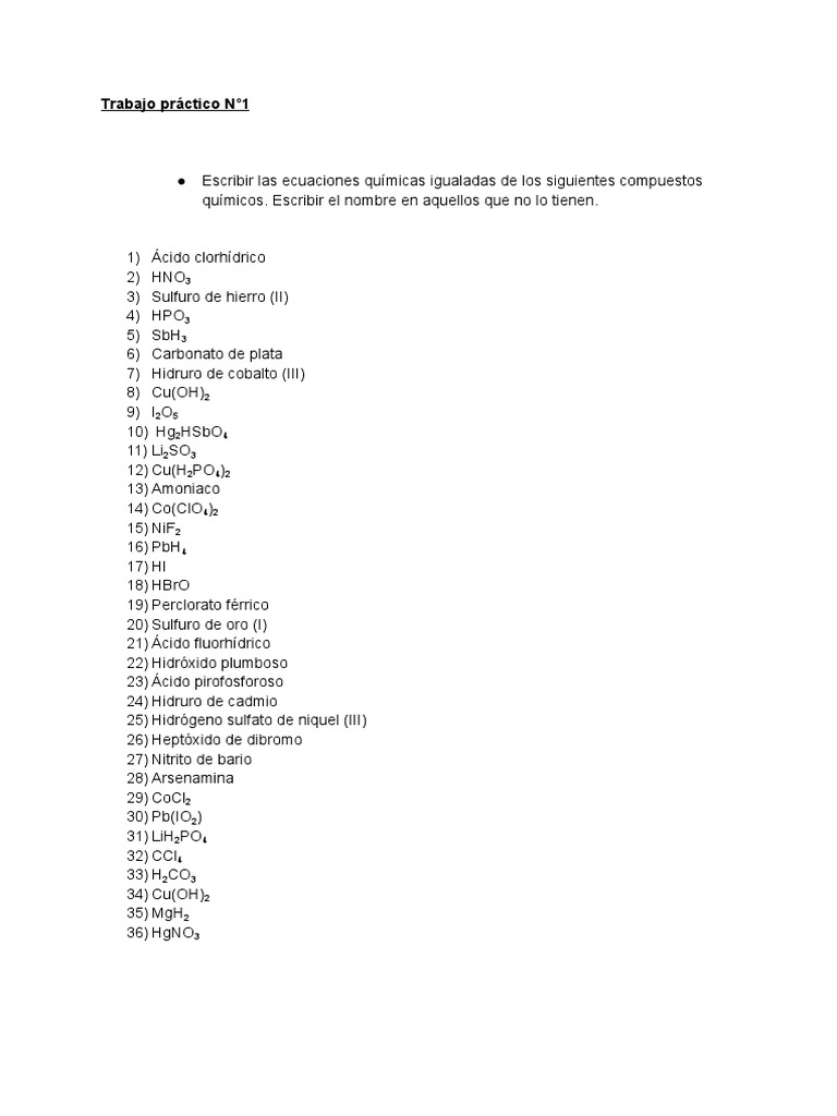 Trabajo Práctico N°1 PDF | PDF