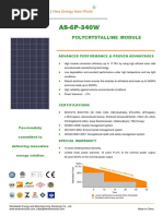 550W Solar Panel Technical Specifications | PDF | Solar Panel ...