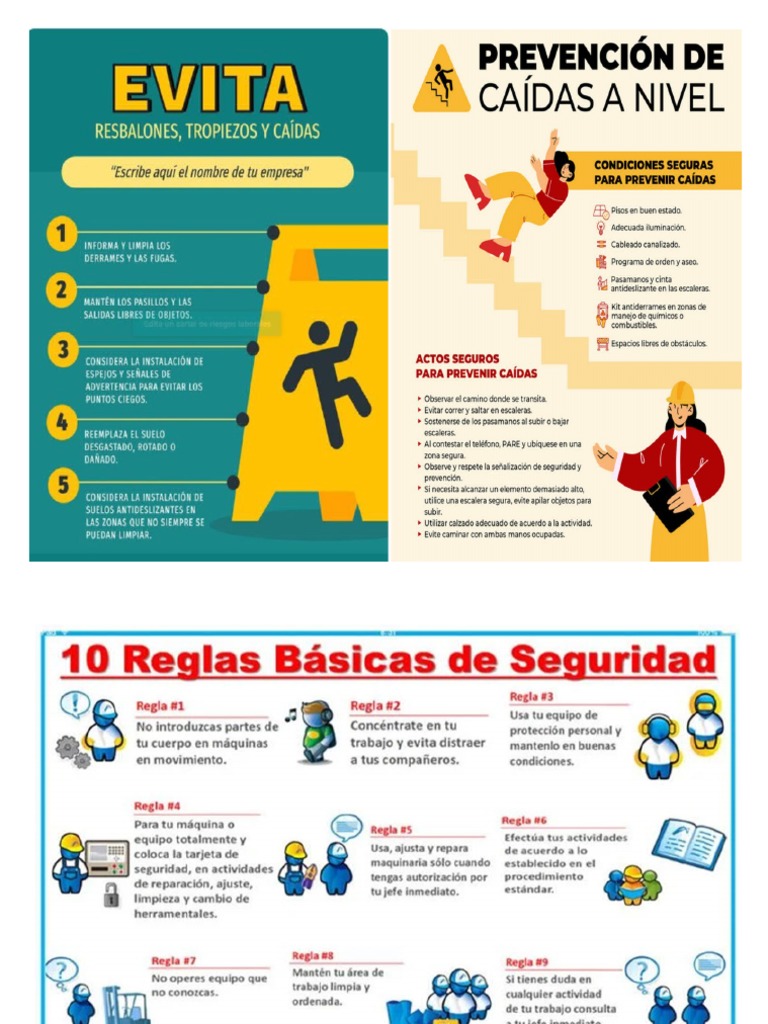10 Reglas de Seguridad en Tu Trabajo | PDF