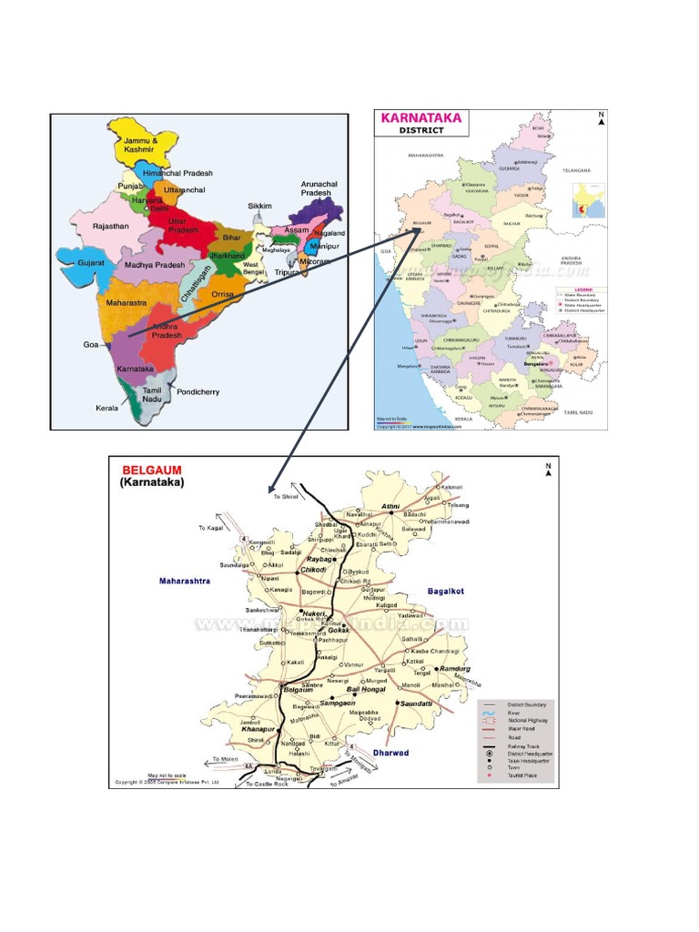 Belagavi Ring Road Map | PDF