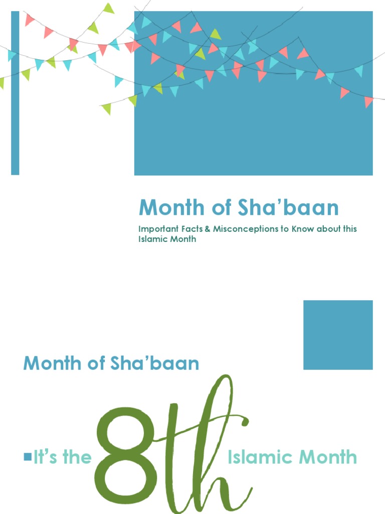 Month of Shabaan PDF | PDF | Hadith | Islamic Branches