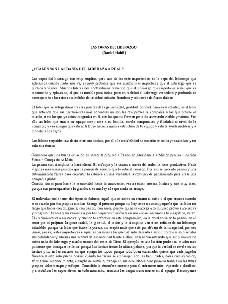 Liderazgo Auténtico: Claves y Desafíos | PDF | Liderazgo | Amor