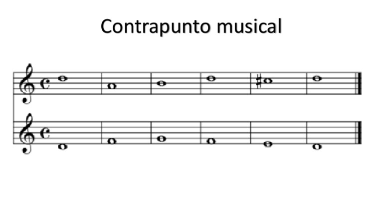 Contrapunto Musical PDF | PDF