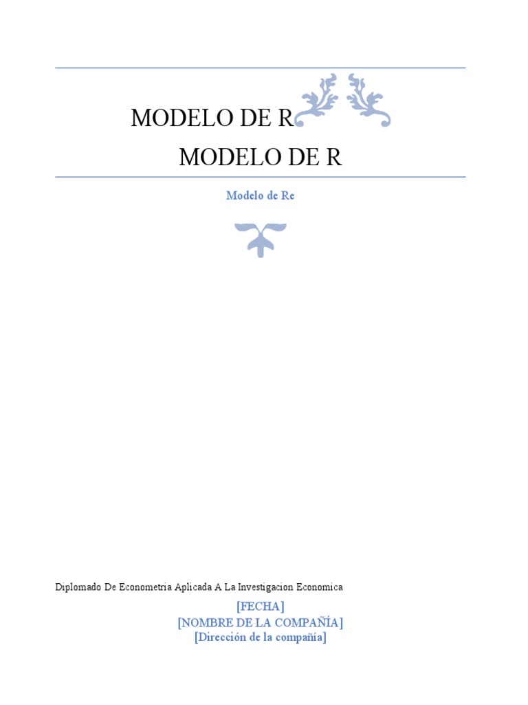 Modelo de Regresión Lineal | PDF | Mínimos cuadrados ordinarios | Análisis de regresión
