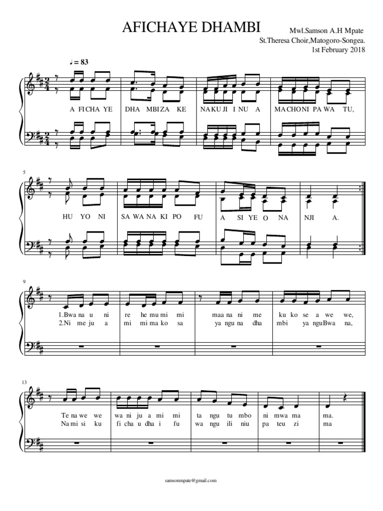 F3c74-Afichaye Dhambi | PDF