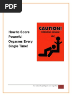 Mastering Female Ejaculation Techniques | PDF | Orgasm | Clitoris