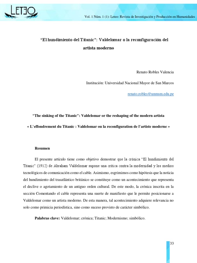 552-Texto Del Articulo-2094-1-10-20200624 | PDF | Verdad 552-Texto Del Articulo-2094-1-10-20200624 | PDF | Verdad