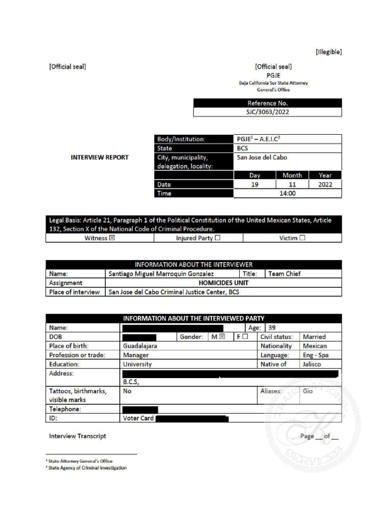 Necropsy Report: Shanquella Robinson | PDF | Autopsy | Forensic Science