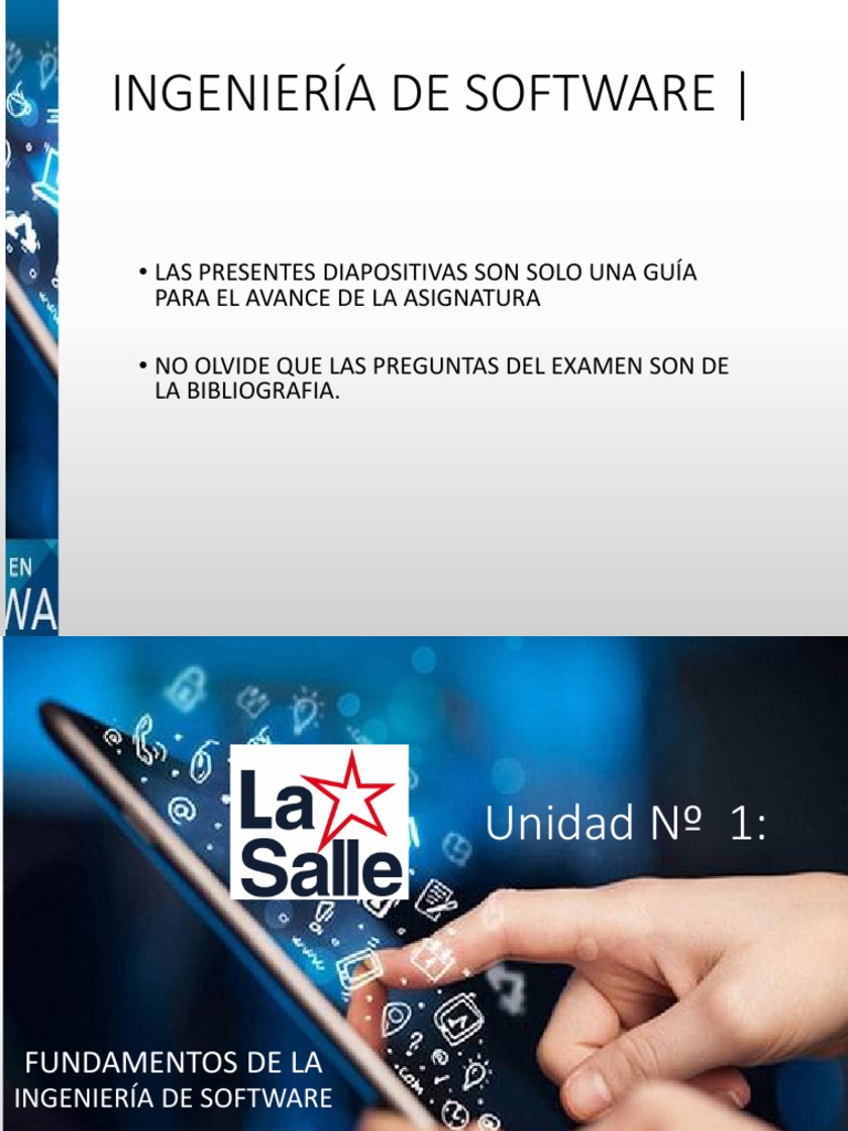 UNIDAD 1 Uls | PDF | Software | Ingeniería de software