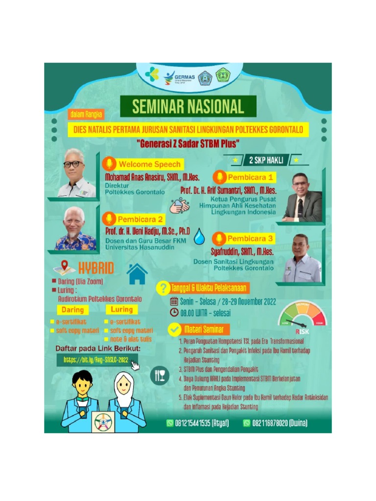 Contoh Flyer Seminar Jurusan | PDF