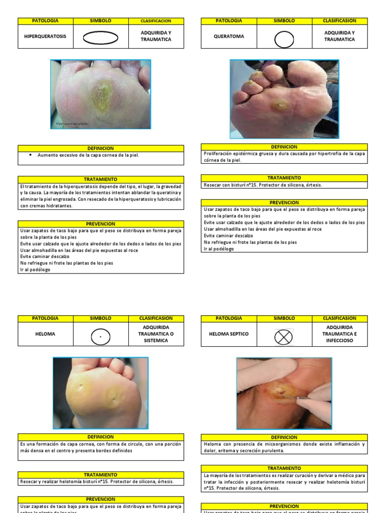Patologías Podológicas Comunes | PDF | Pie | Clavo (anatomía)