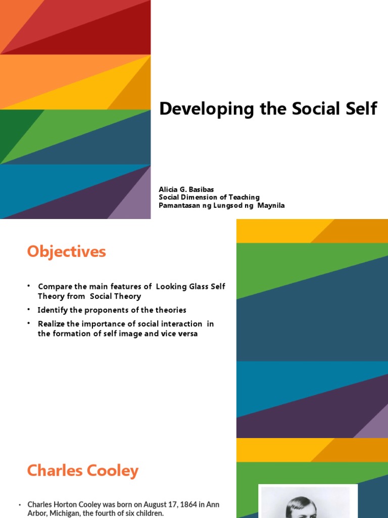 Developing The Social Self | PDF | Pragmatism | Mind
