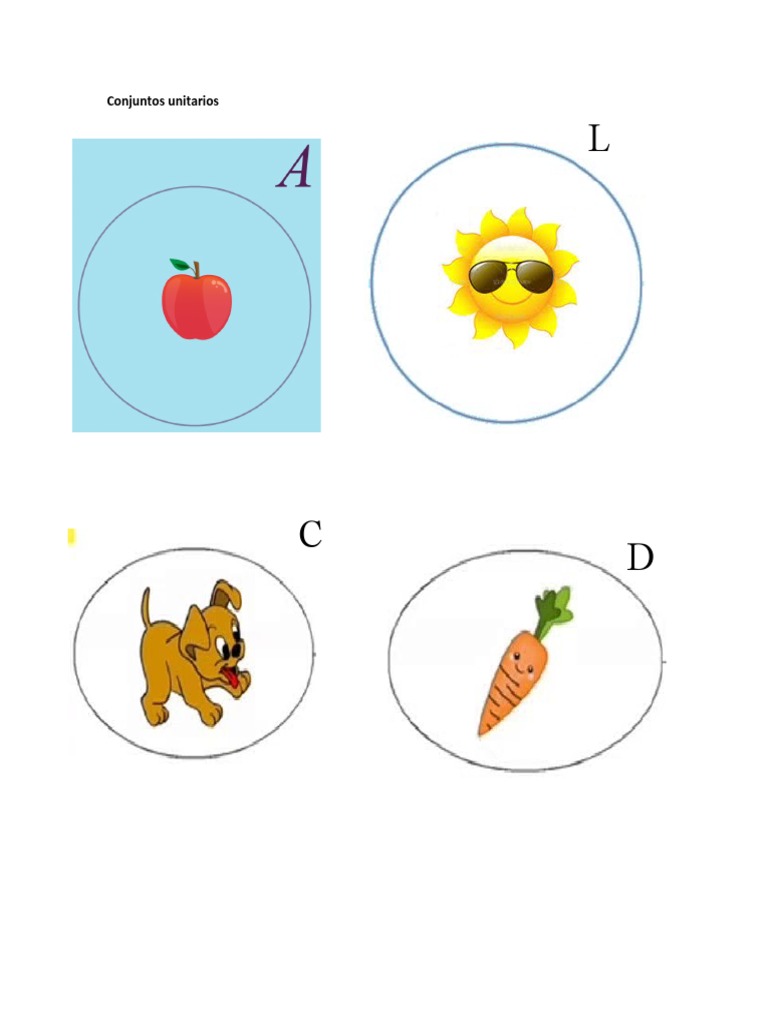 Conjuntos unitarios | PDF