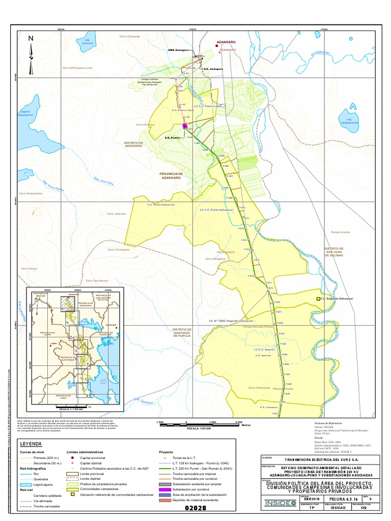 Mapa de Ubicación de Centros Poblados | PDF