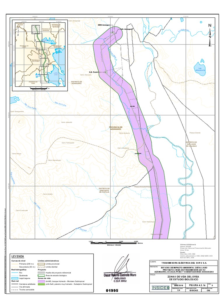 Mapa de Zonas de Vida | PDF | Entorno natural | Biogeografia