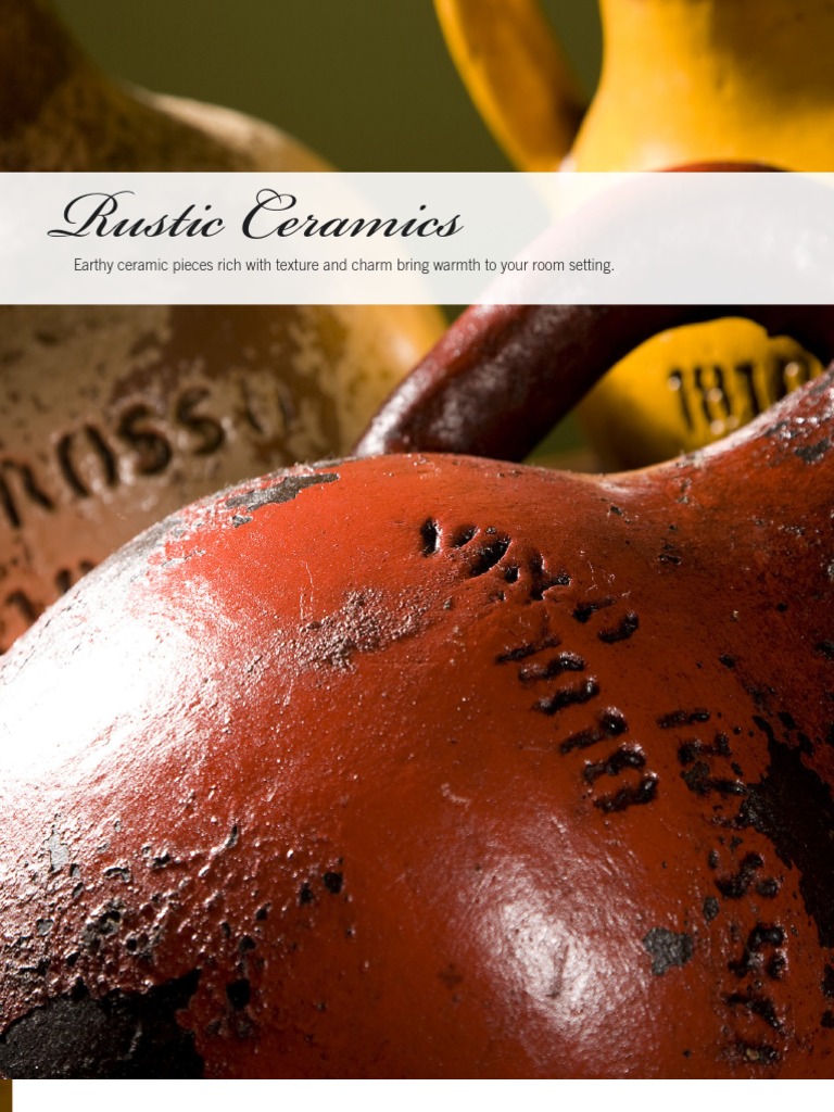 Rustic Ceramics: Earthy Ceramic Pieces Rich With Texture and Charm ...