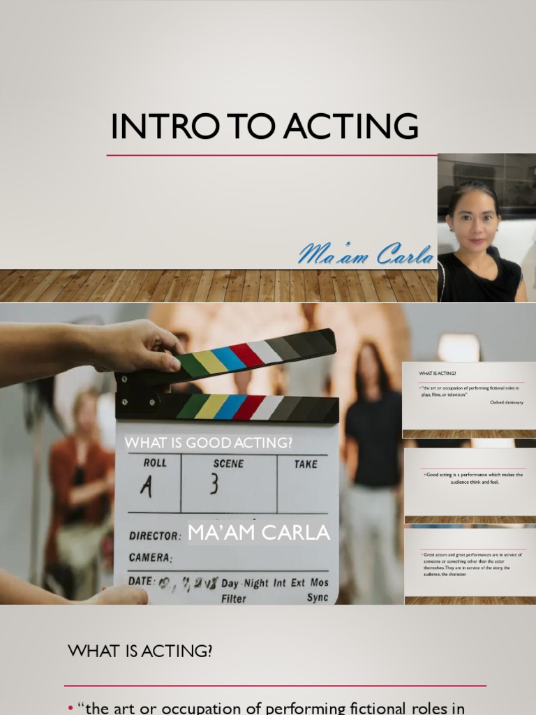 Introduction to Acting Techniques | PDF | Theatre | Performing Arts