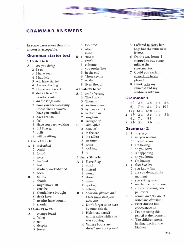 KEY - 1vince - Michael - Intermediate - Language - Practice - English ...