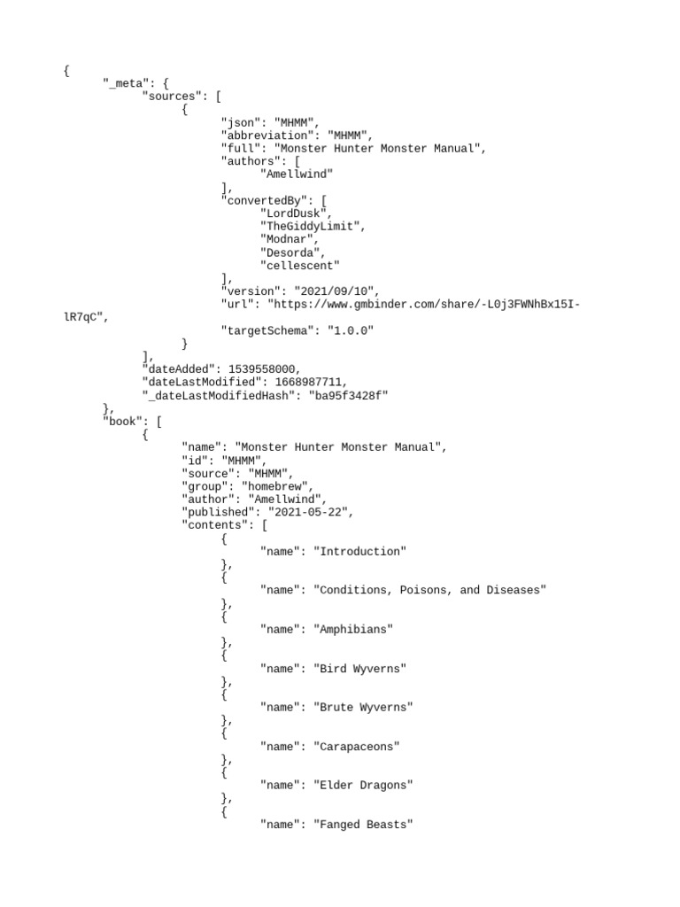 Monster Hunter D&D Guide | PDF