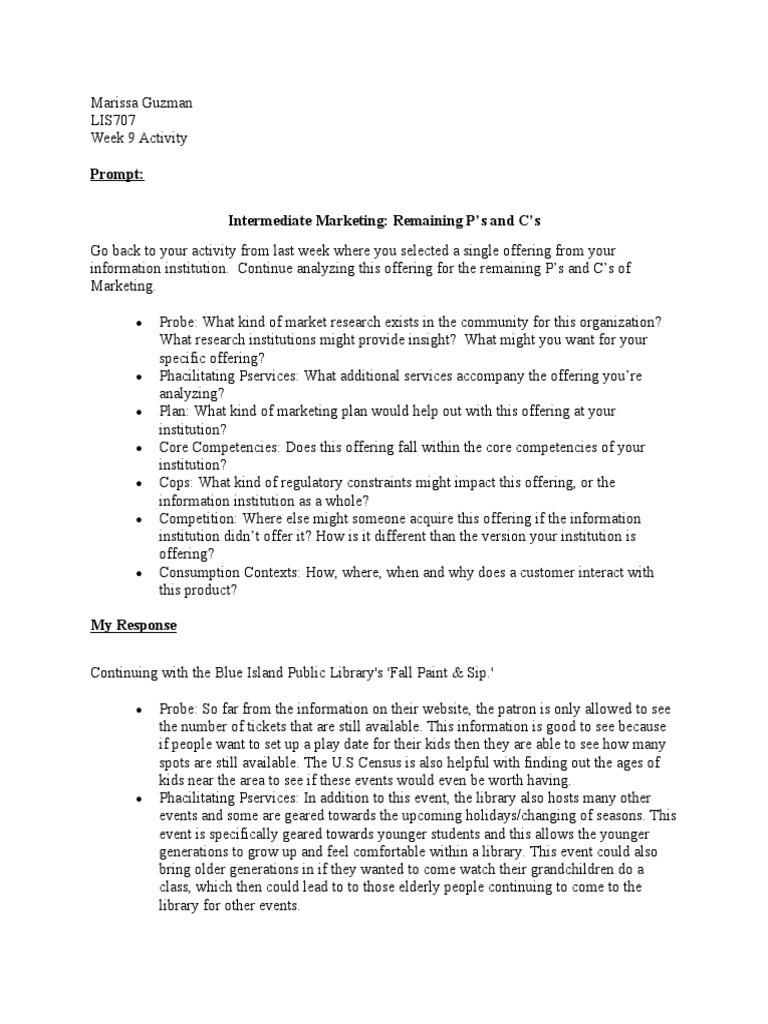 Week 9 Activity Pdf Libraries Communication 