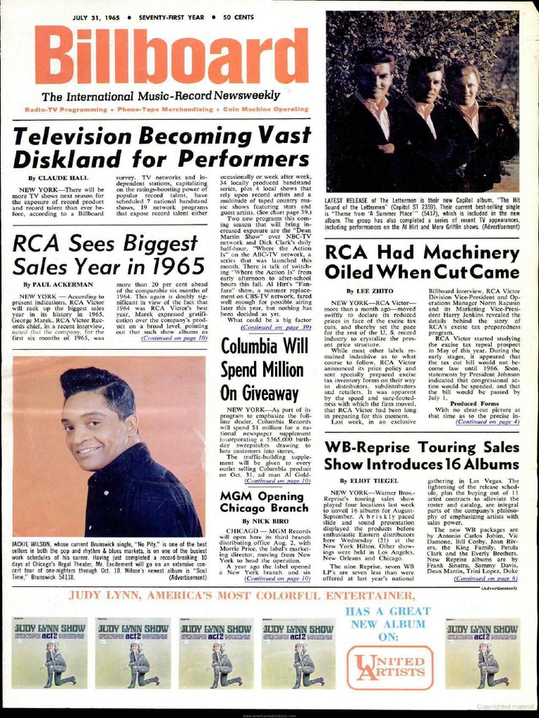 Billboard 1965-07-31 | PDF