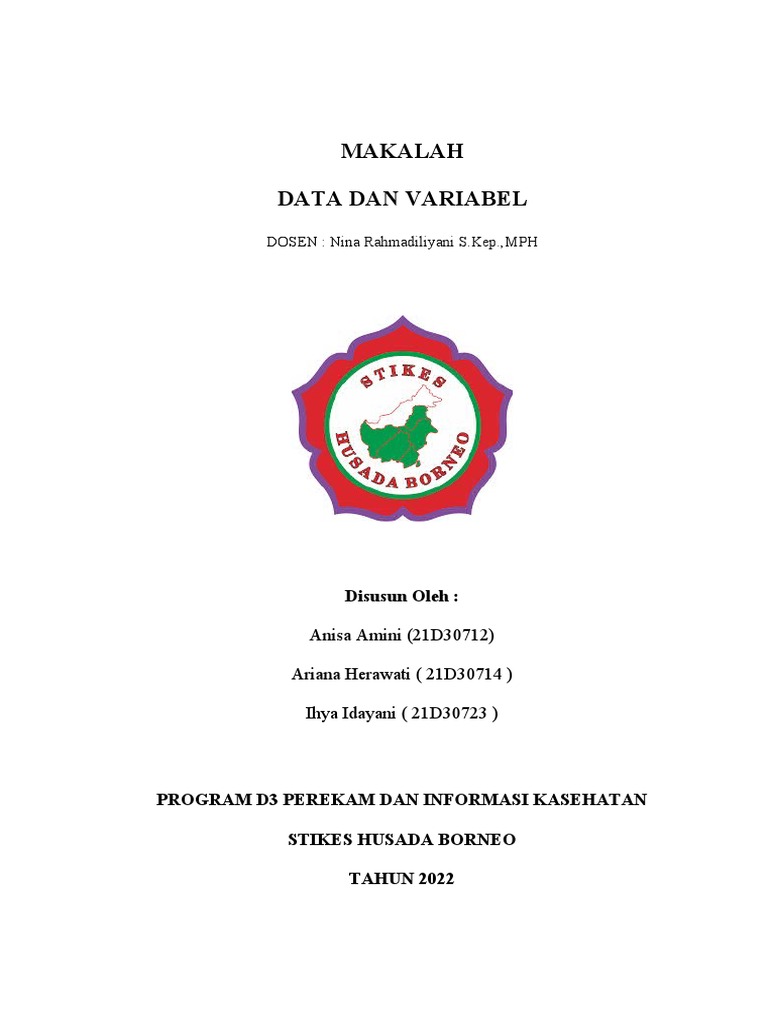 DATA DAN VARIABEL | PDF
