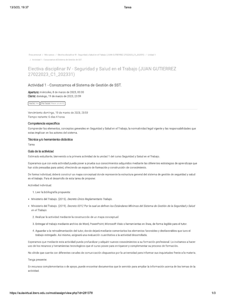 Actividad 1 Electiva | PDF