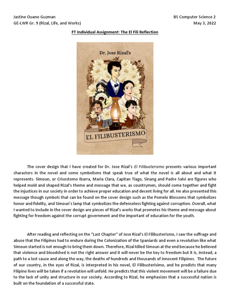 FT Individual Assignment - The El Fili Reflection | PDF