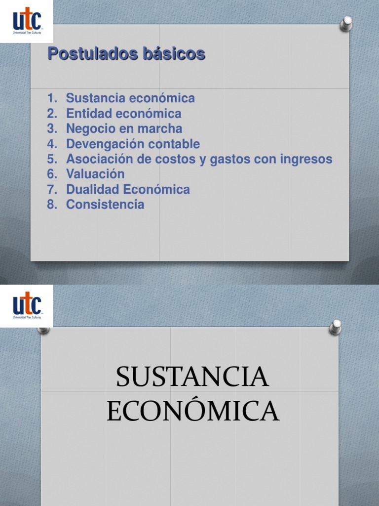 Postulados Basicos PDF | PDF | Contabilidad | Business