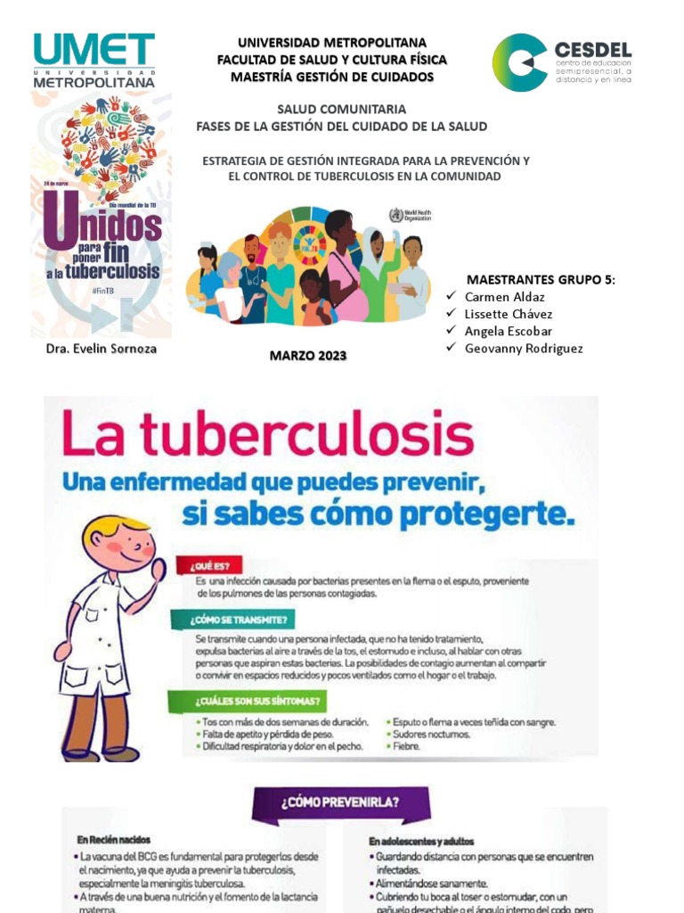 Programa de TB | PDF | Tuberculosis | Epidemiología