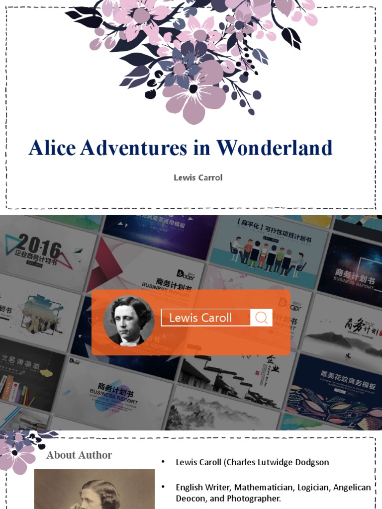 Alice Adventure-WPS Office | PDF | Lewis Carroll | Through The Looking ...
