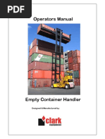 Container Reach Stacker Safety Book | PDF | Fires | Safety