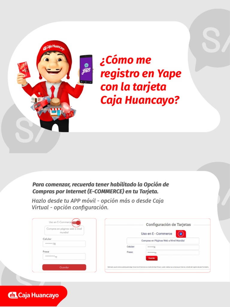 COMO - YAPEAR en Caja Huancayo | PDF | Industrias de servicio | Informática