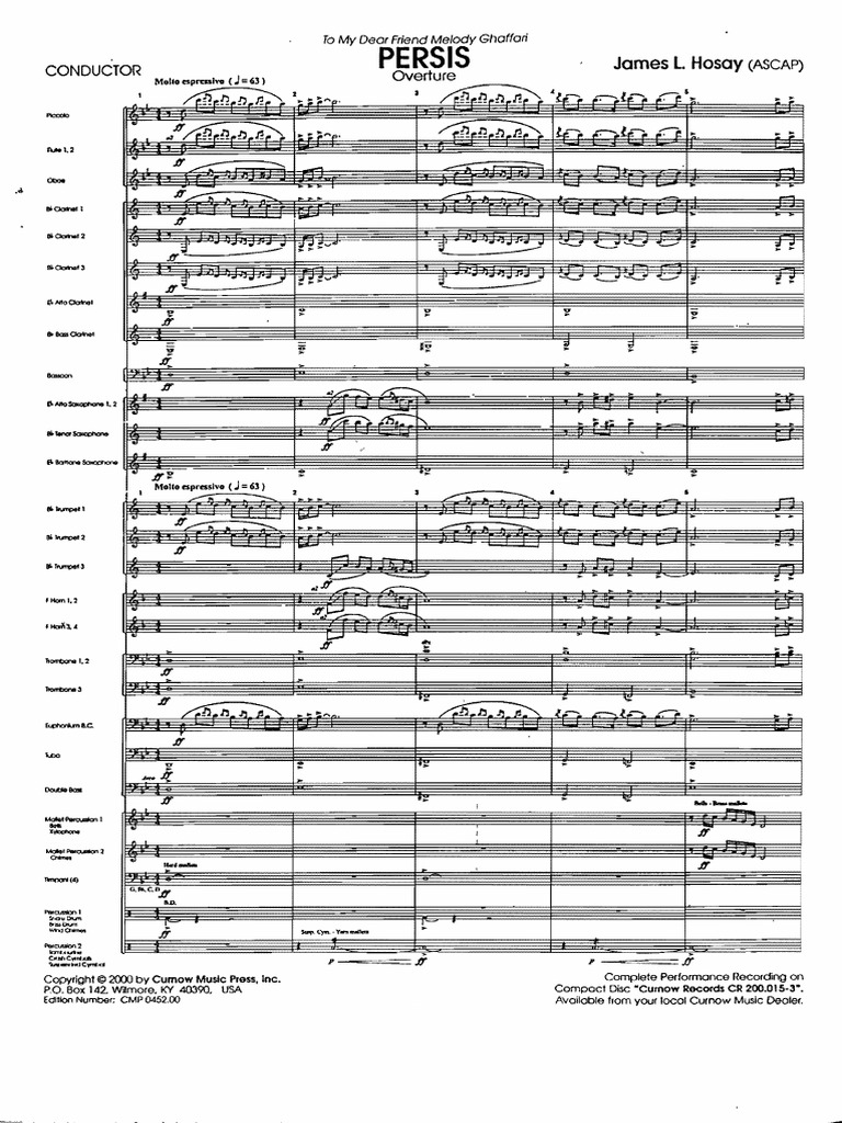 Persis: Overture | PDF