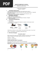 Grade 2 Lesson Plan: Synonyms & Antonyms | PDF | Teachers | Learning