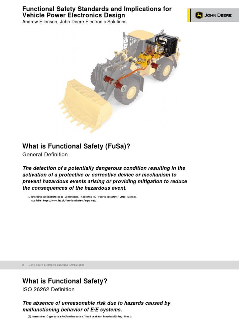 Functional Safety in Vehicle Power Electronics | PDF | Systems ...
