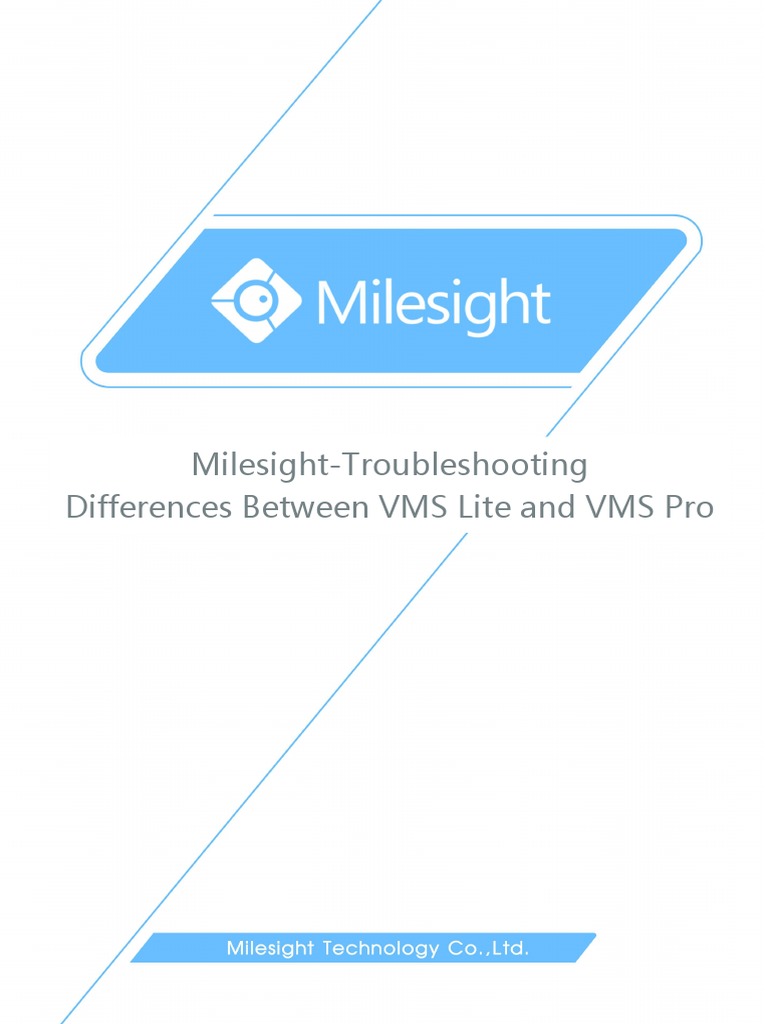VMS Lite vs. VMS Pro Comparison Guide | PDF | Digital Technology ...