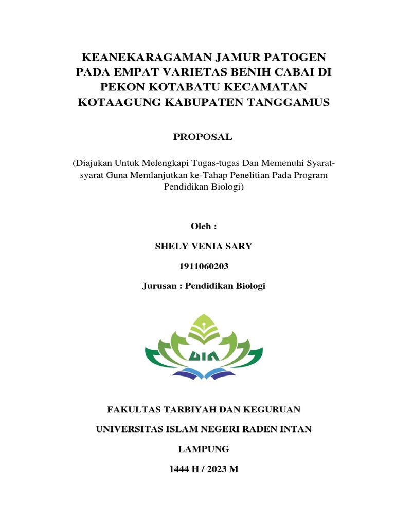 Proposal Unesco Revisi 13 Untuk TGL 15 | PDF