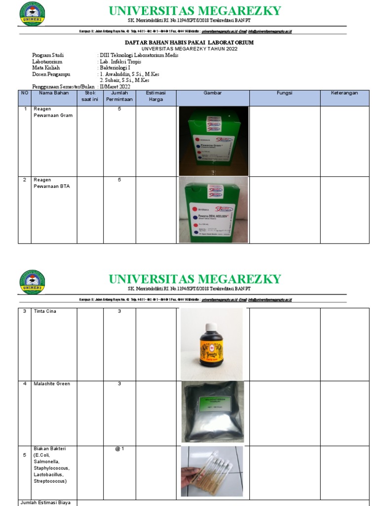 Fix - Format - BerGambar - Amprahan ALKES - BHP | PDF