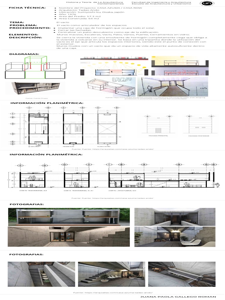 Analisis Casa Azuma Tadao Ando | PDF