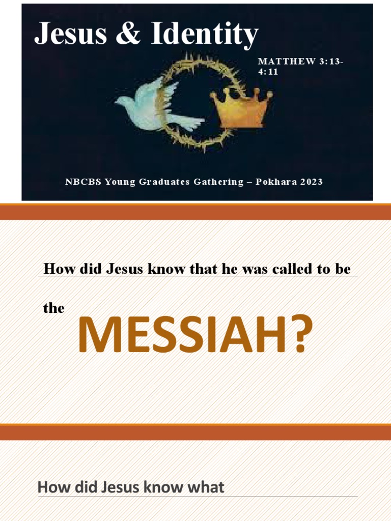 Jesus & Identity | PDF | Jesus | Jesus In Islam