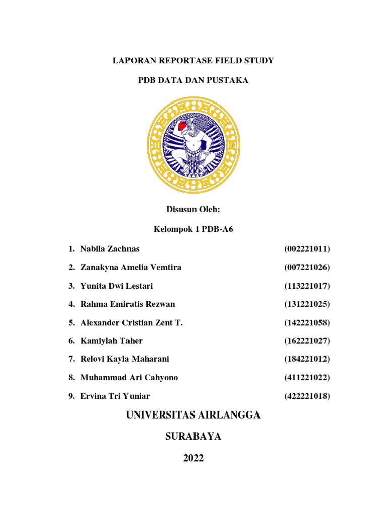 Laporan Reportase Field Study | PDF