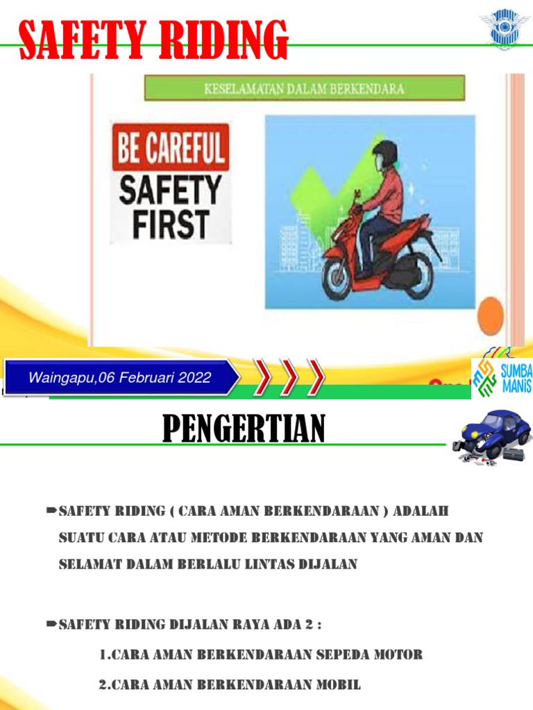 Panduan Safety Riding dan Driving | PDF | Teknologi & Rekayasa