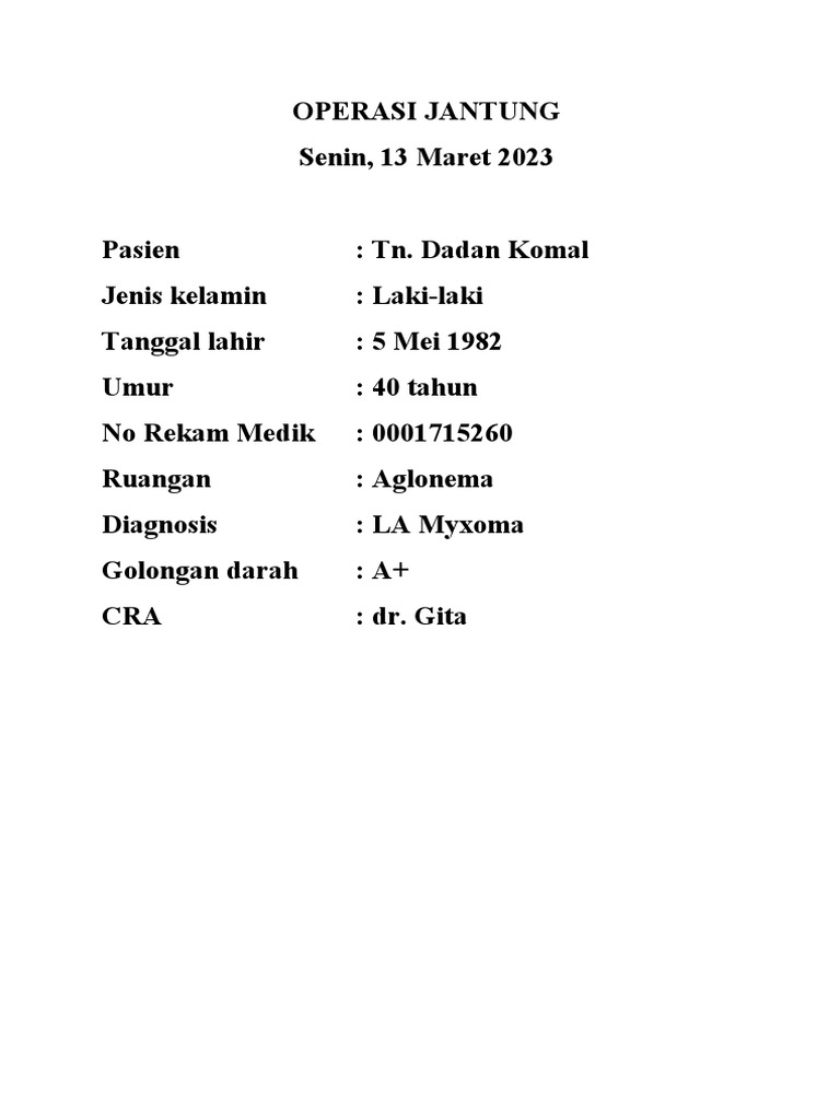 Format Kertas Opj | PDF