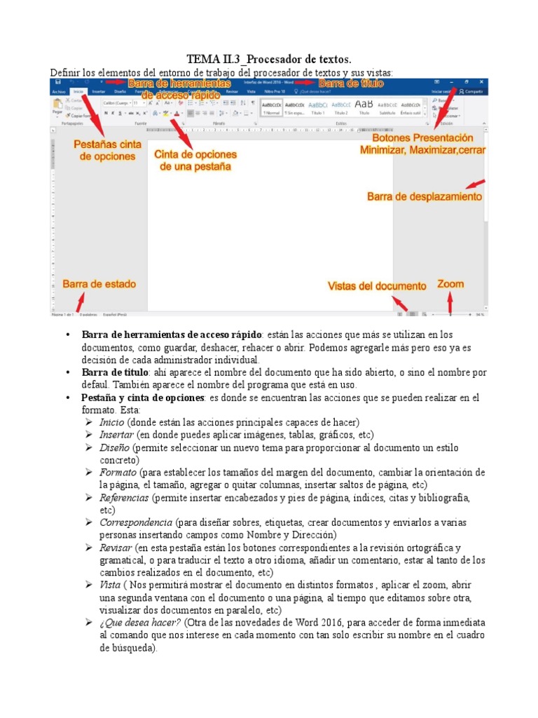 Procesador de Textos | PDF | Microsoft Word | Desarrollo de software