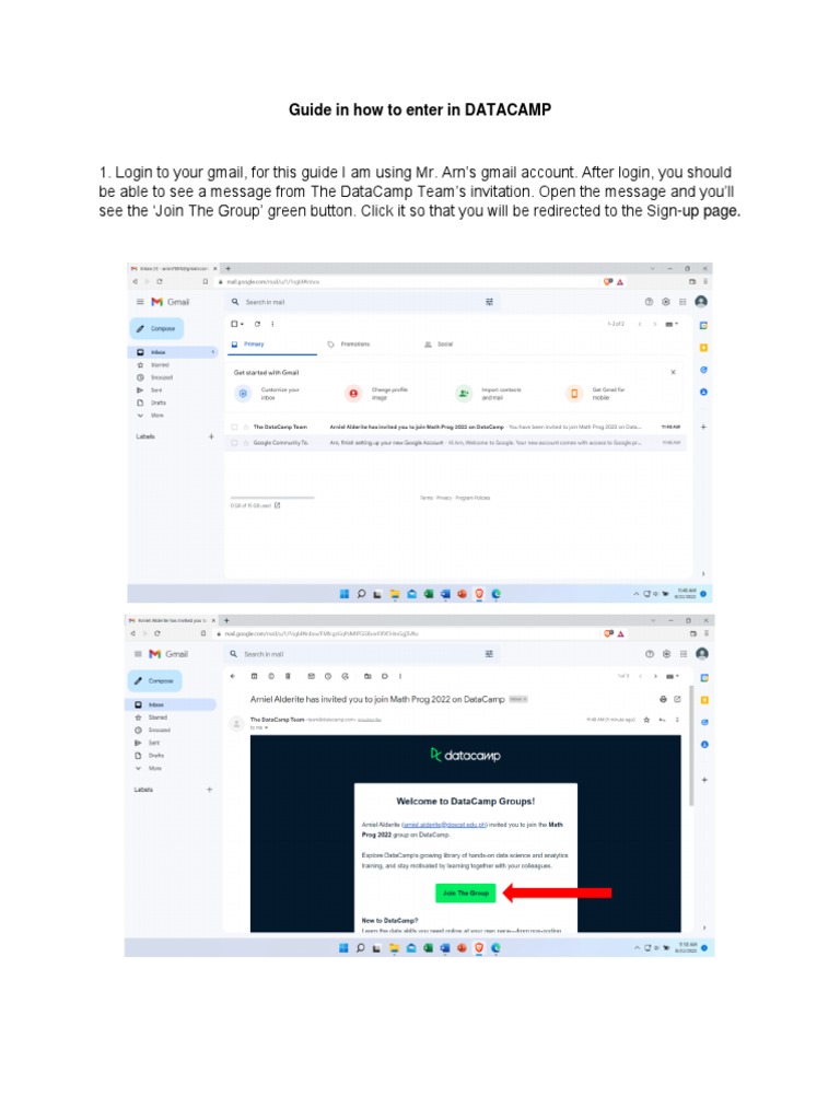 DataCamp Guide | PDF | Career & Growth